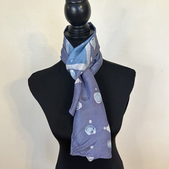 Head | Accessories | Karla Jordan Womens Blue Purple Geometric Head ...